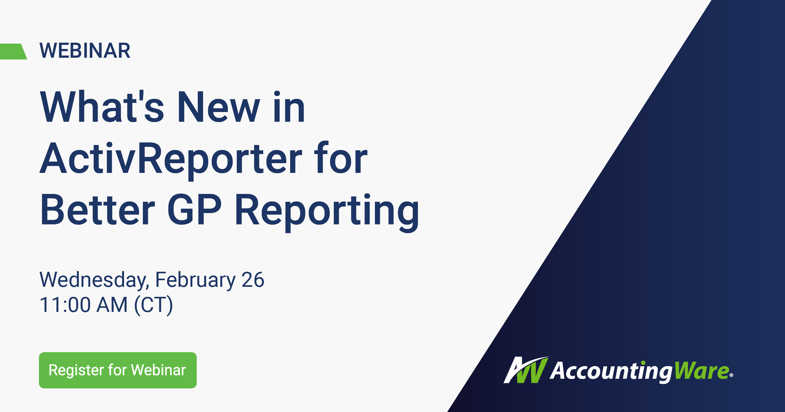 What's New in ActivReporter for Better GP Reporting