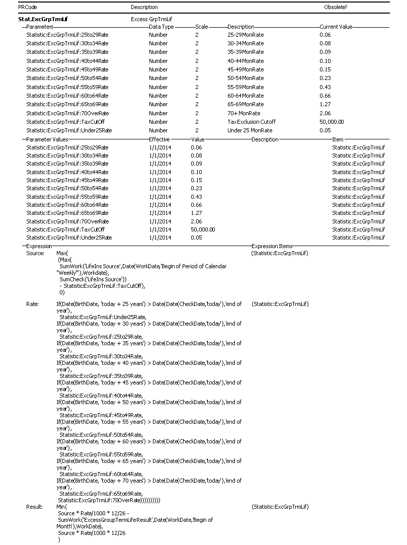 Best Practice: Configuring Payroll to handle excess group term life ...