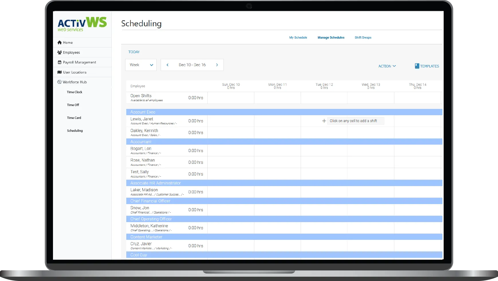 SwipeClock Workforce Management