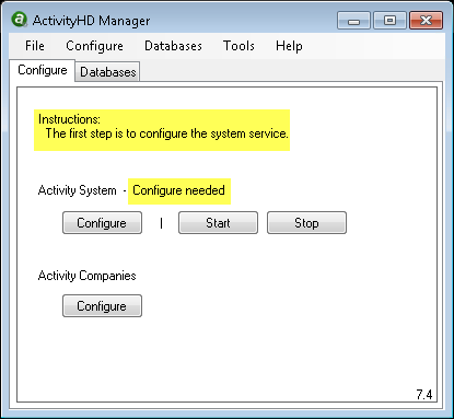 ActivityHD Release 7.5
