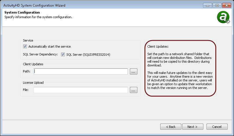 ActivityHD Release 7.5