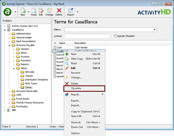ActivityHD Release 6.8