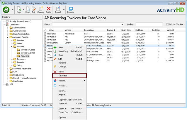 ActivityHD Release 6.8